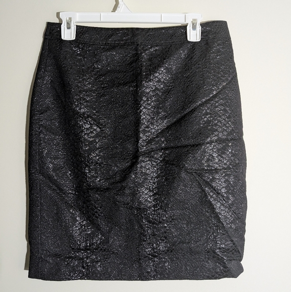 Kate Hill | Skirts | Kate Hill Black Textured Pencil Skirt | Poshmark